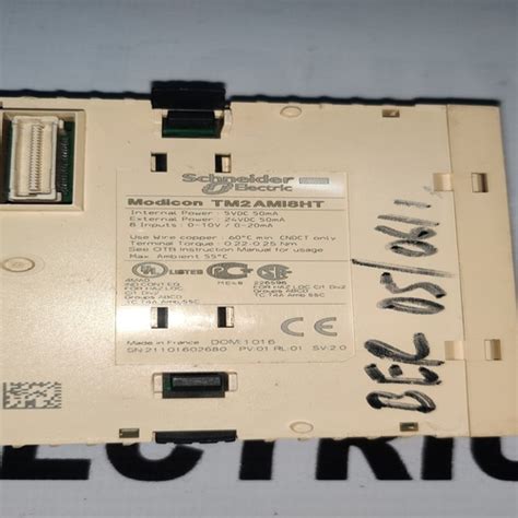 SCHNEIDER ELECTRIC TM AMI HT TWIDO ANALOG INPUT MODULE Supplier Trader From Bhavnagar Gujarat