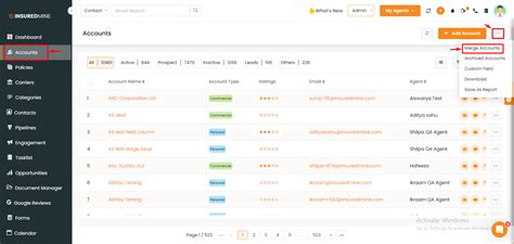Merge Accounts And Contacts With Enhanced Search Functionality