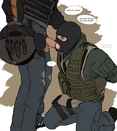 Rule 34 2boys Artist Request Balaclava Bandit Rainbow Six Cocky Gay