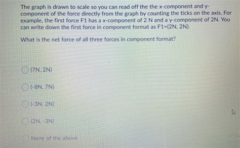 Solved Three Forces Is Acting On An Object With A Mass 10