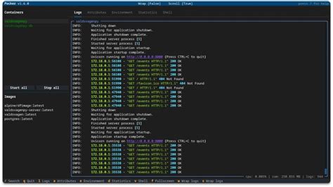 Rohit Dalal On Linkedin Pocker Is A Tui Tool To Help With Docker Related Tasks Like View