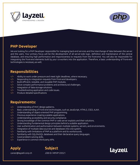 Jobs Php Backend Databases Saas Webdeveloper Webapp Fisnik Sadiki