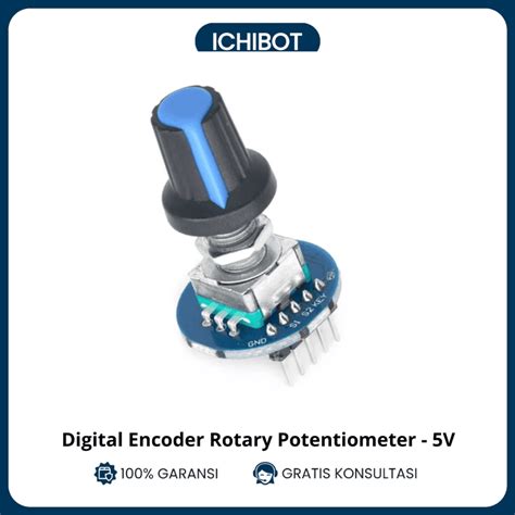 Digital Encoder Rotary Potentiometer 5v Ichibot Store