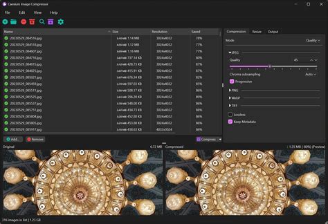Caesium 图片批量压缩软件！[win Macos Linux 网页版] 零度博客