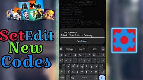 Lastest SetEdit Codes For Gaming OverClock Android Using Setedit App YouTube
