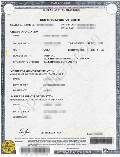 Us Birth Certificate Fact Sheet Leo Löwchen