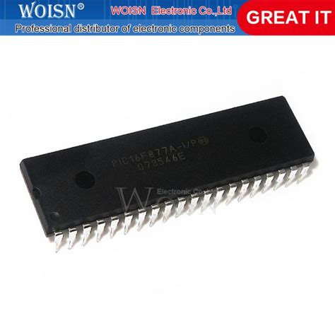 3pcs pic16f877a i p pic16f877a pic16f877 dip 40 microcontroller chip