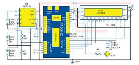 DC Panel Meter Using Arduino Full Electronics Project