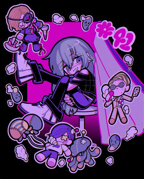 Kugisaki Nobara Nanami Kento Mahito And Yoshino Junpei Jujutsu Kaisen Drawn By Inuo