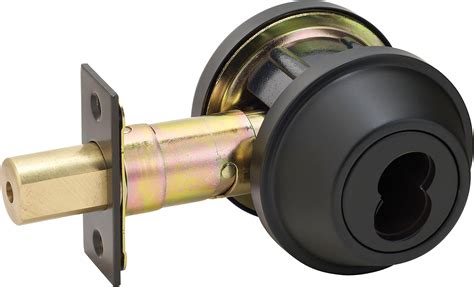 Arrow Lock E Series Bright Brass Occupancy Indicator Deadbolt Auxiliary