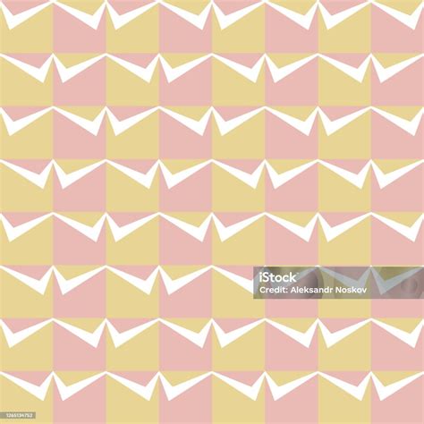 Angular Geometric Pattern Make Any Surface Attractive Stock