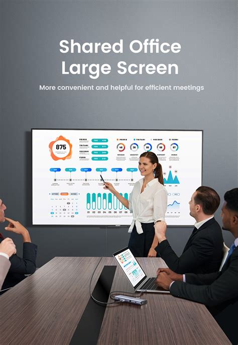 Ugreen Usb C To Usb A Hdmi Vga Rj Gigabit Sd Tf Aux Mm Pd Converter Umart Com Au