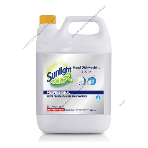 Sunlight Professional Hand Dishwashing Liquid 5l Onlinebayanihanph