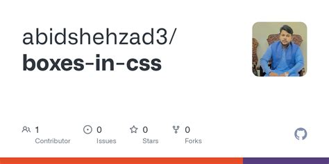 Github Abidshehzad3boxes In Css