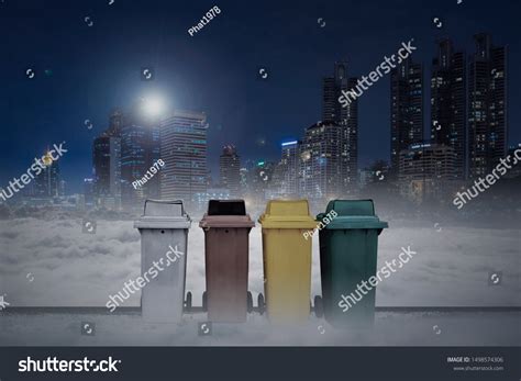 Trash Rubbish Bins Recycling Different Types Stock Photo 1498574306 Shutterstock
