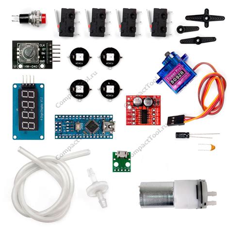 Набор Наливатор напитков на Arduino купить в Сompacttool с доставкой по Москве и России