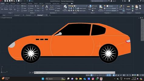 Autocad Car Gokula Kannan N