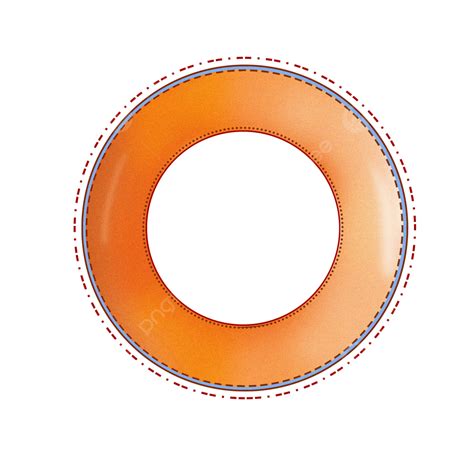 Ring Frame Png Image Ring Frame Orange Hand Draw Vintage Png Image