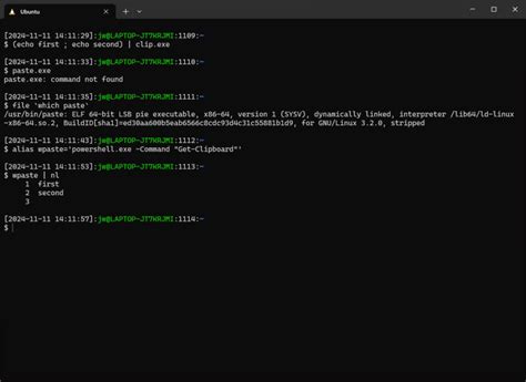 Use Powershell To Paste From The Windows Clipboard To The Wsl Bash Command Line