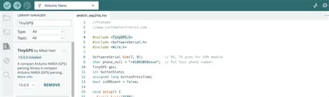 Gps And Gsm Location Tracking System Using Arduino