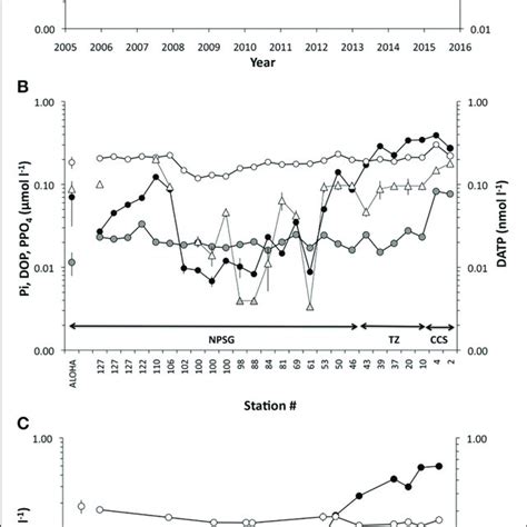 Temporal And Spatial Variability In Inorganic Phosphate Pi