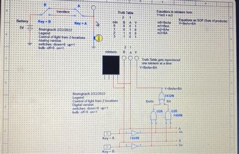 Solved Editing 1 Open Multisim And Use Placetext To