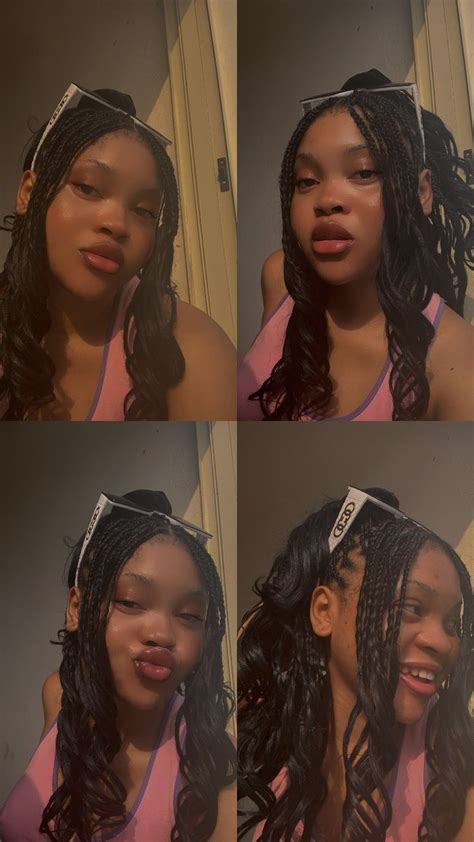 Pretty Girl On French Curls French Curl Protective Hairstyles Braids Curly Hair Styles