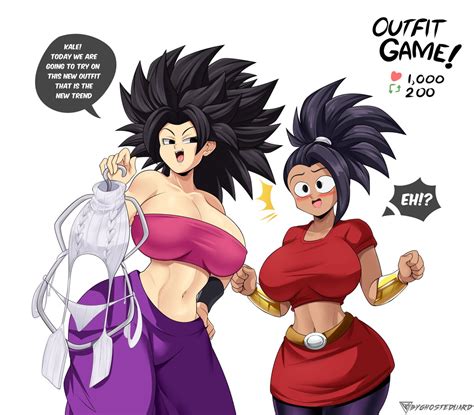 Caulifla Kale And Kefla Byghosteduard Dragonball Super Rrule34