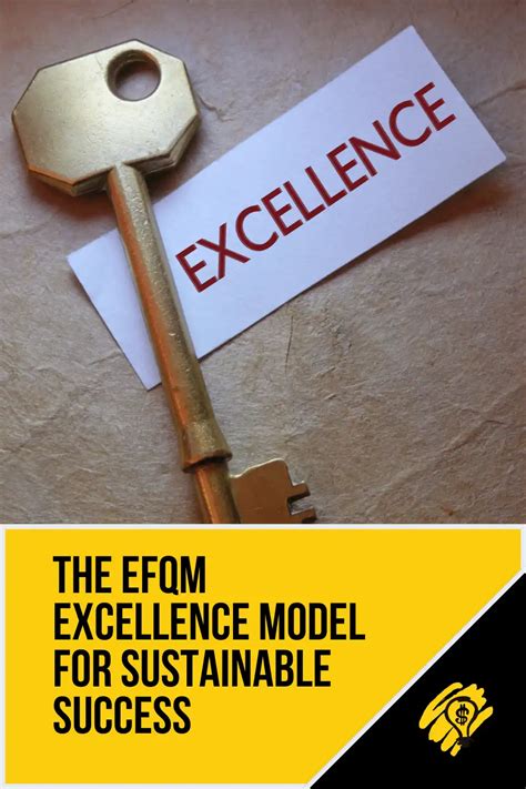 The Efqm Excellence Model For Sustainable Success Entrepreneurship In