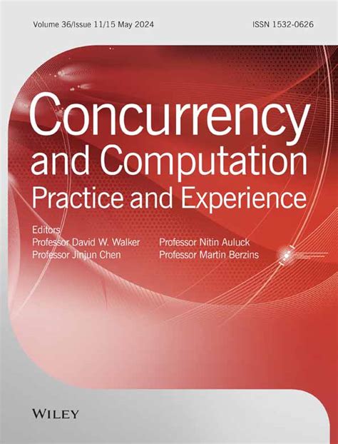 Concurrency And Computation Practice And Experience Vol 36 No 11