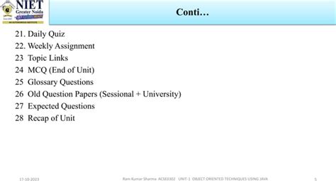Object Oriented Programming Using Java Ppt Programming Languages