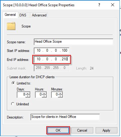 Managing Microsoft DHCP Scope And Other Components