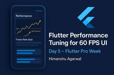 How To Optimize Your Flutter App For 60 Fps Himanshu Agarwal Posted