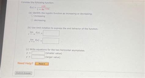 solved consider the following function f x a identify