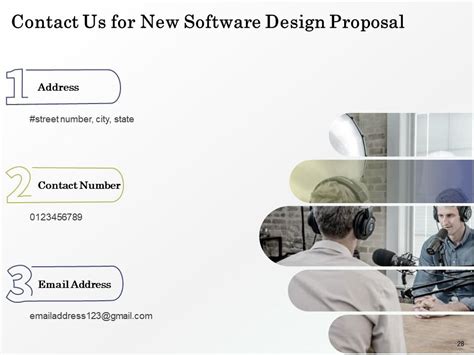 New Software Design Proposal Powerpoint Presentation Slides Presentation Graphics