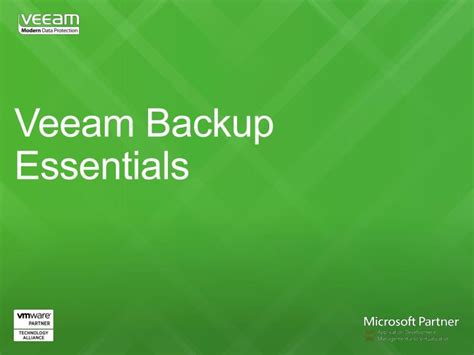 PPT Veeam Backup Essentials PowerPoint Presentation Free Download ID 1568828