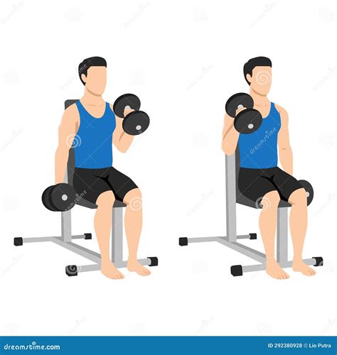 Tricep Curls Men