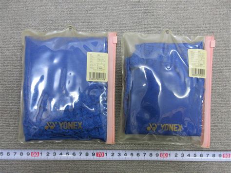 【未使用】m【11 18】★14 スポーツ店在庫品 Yonex ヨネックス アンダースコート M・lサイズ 2点まとめて ブルー 女子