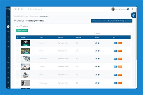 Sing App React Nodejs Admin Dashboard Made With Reactjs