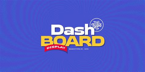 Dashboard Regular Font