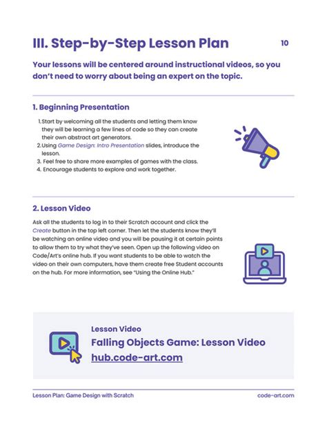 Publications Game Design With Scratch Falling Objects Lesson Plan Page 10 11 Created