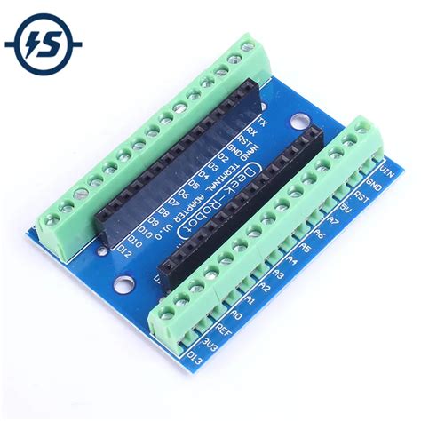 For Arduino Nano Screw Shield Terminal Expansion Board Terminal Board