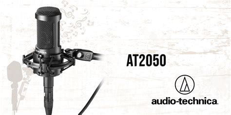 Audio Technica AT2050 Multi-Pattern Condenser Microphone with ATPF-2 ...