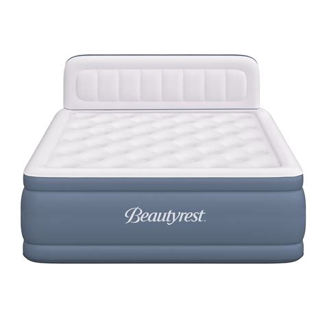 Beautyrest Queen Headboard Air Mattress 24 Inch With Built In Pump For Comfort Support