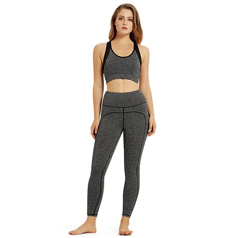 Kadın Yoga Kıyafeti Spor Kadın Spor 2019 Spor Takım Elbise Kadın Egzersiz Kıyafetleri Spor