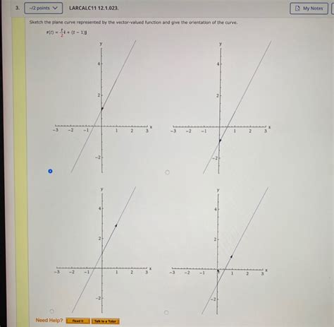 Solved Sketch The Space Curve Represented By The