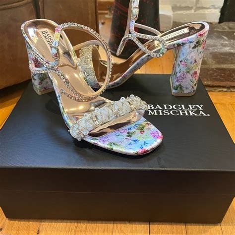 Badgley Mischka Shoes Badgley Mischka Tanisha Block Heel Sandal