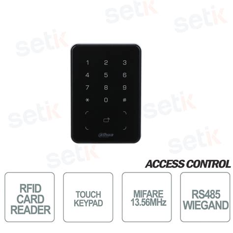 Asr2101a Rfid Access Control Mifare Dahua Keyboard Setik Biz