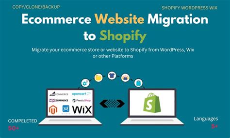 Migrate Wix Wordpress Bigcommerce Magento Squarespace Store To Shopify Store By Micbrooks65 Fiverr