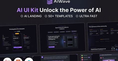aiwave laravel 11 ai saas website dashboard landing page